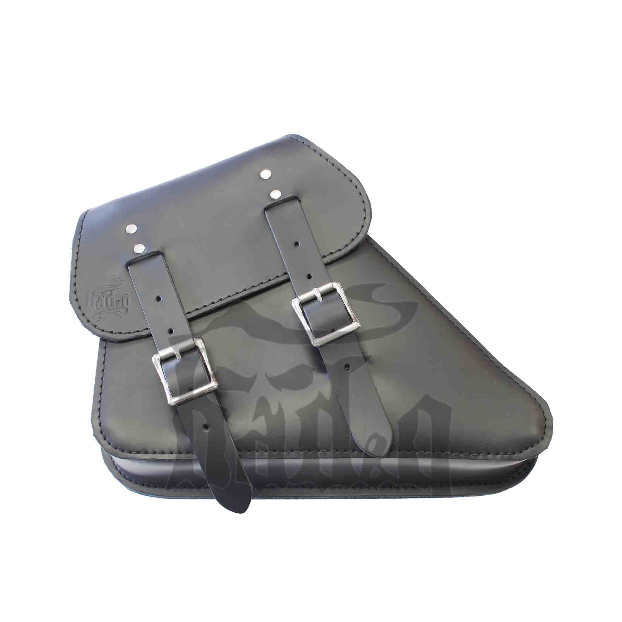 Premium H-D® V-Rod Left Side Solo Bag | Hand Crafted Saddlebags in USA